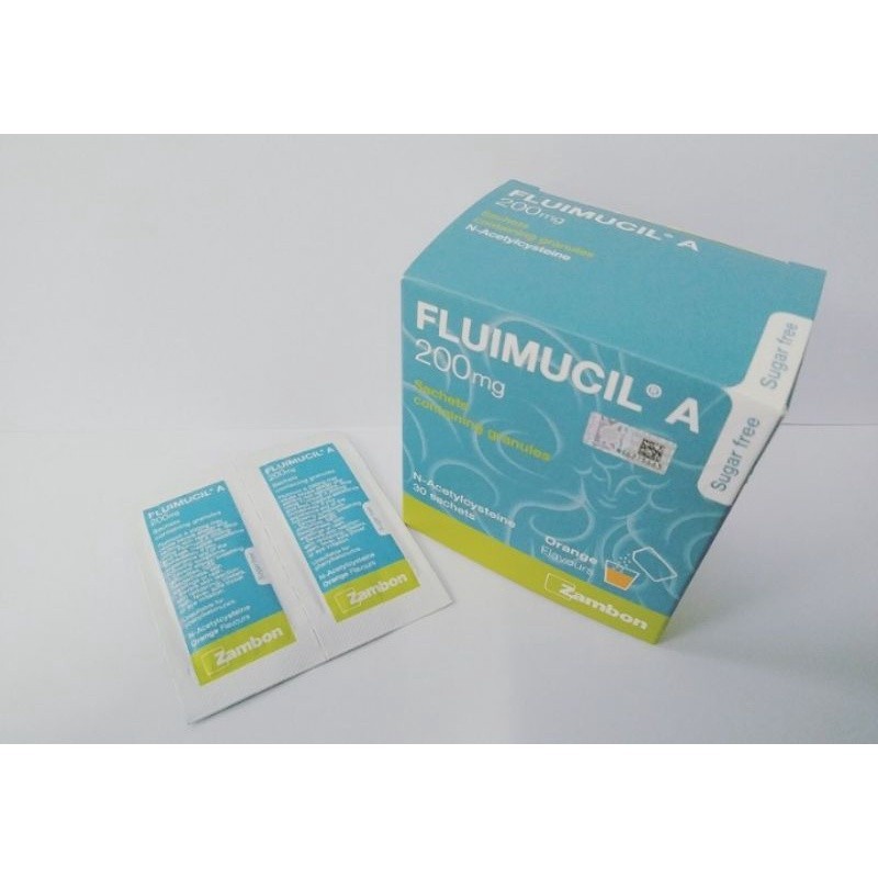 Ubat Cair Kahak/Phlegm 200mg × 1's Sachet (Orange Flavour) | Shopee ...
