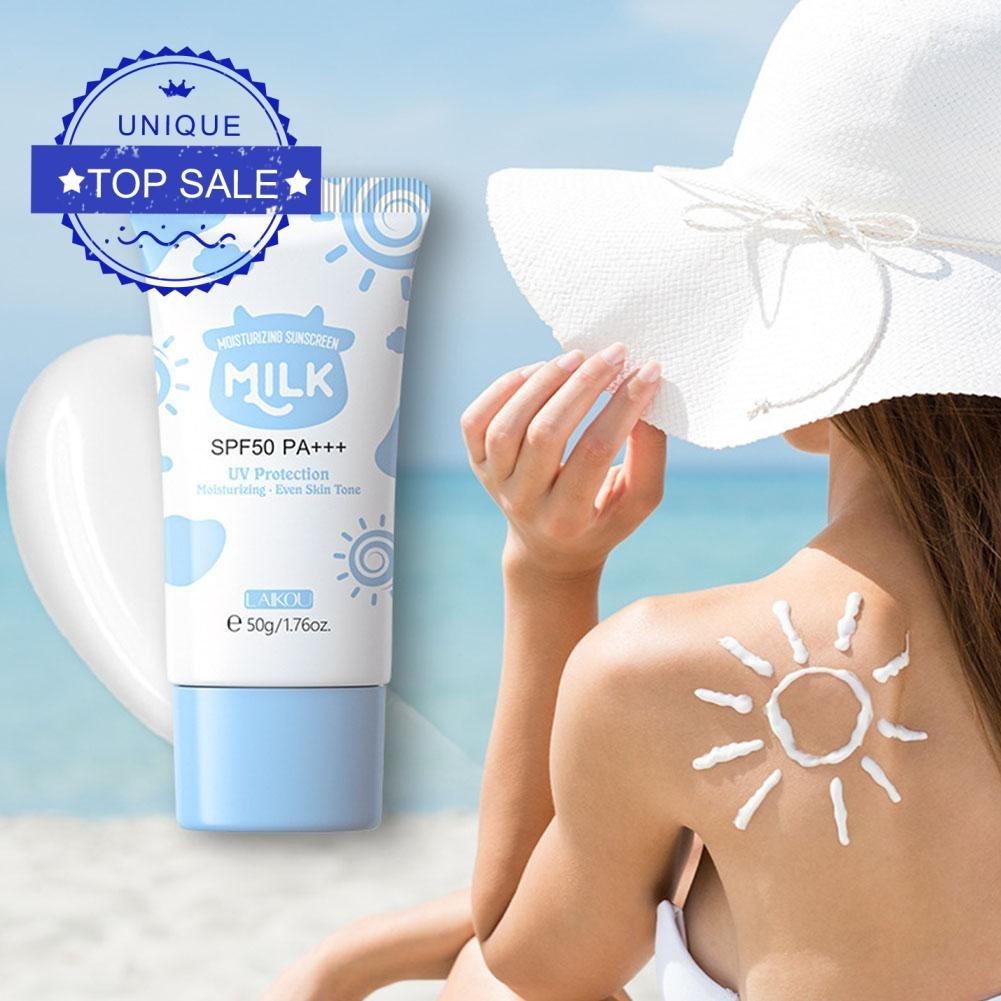 50g Laikou Laikou Milk Sunscreen 50+ Isolation Make-up Cream ...