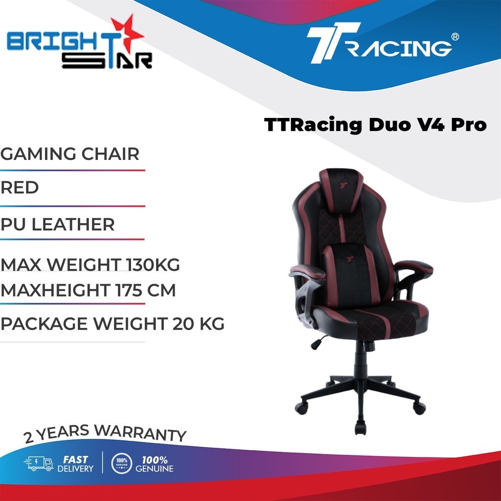 TTRACING DUO V3 V4 V4 PRO GAMING CHAIR / PU / FABRIC | Shopee Malaysia