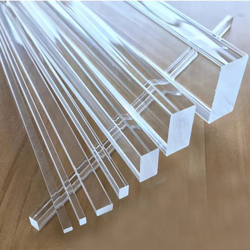 Customize clear Transparent Acrylic Square Bar Plexiglass Plastic ...