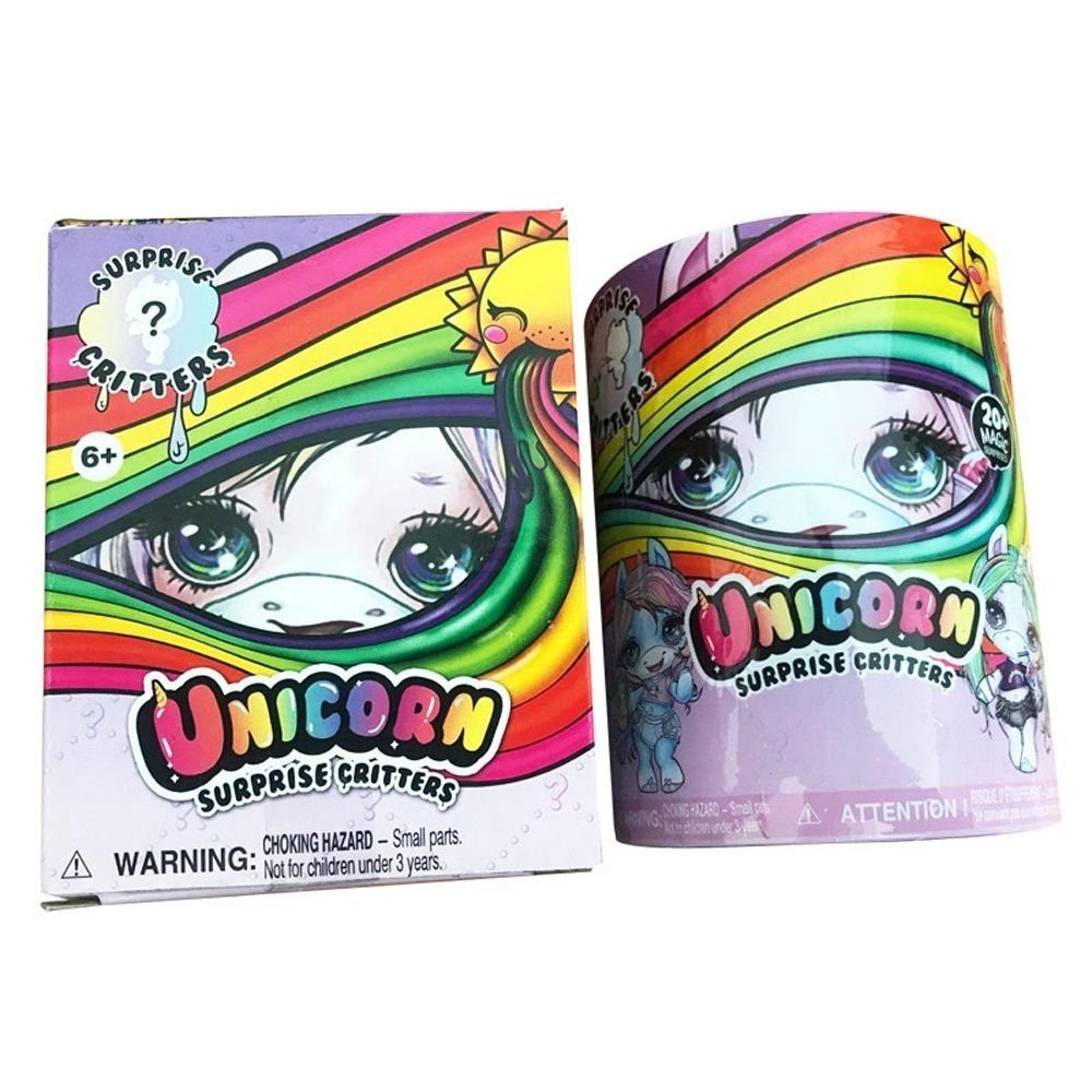 Unicorn Doll Surprise Doll Poop Slime Shaker Toy Music Blind Box Big ...