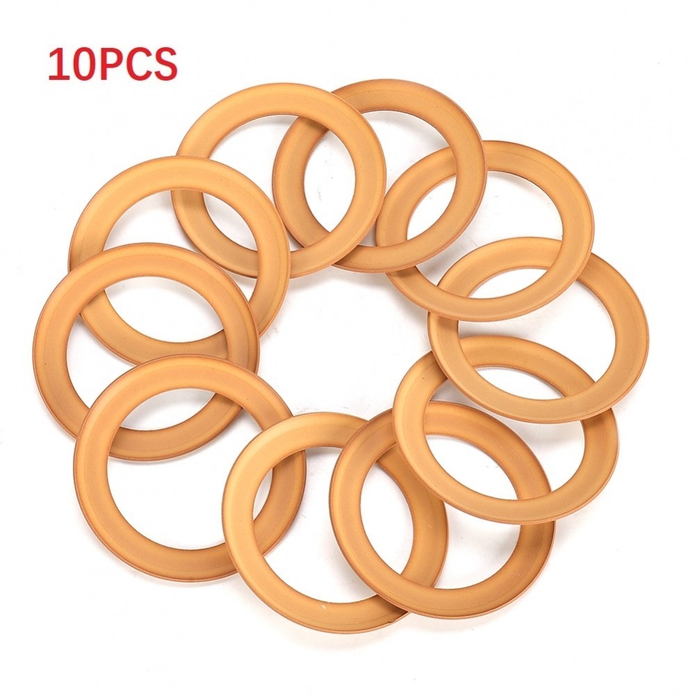 GRKN~Nice Practical Rubber Ring Set 10pcs Insulated Pistons Pump Piston ...