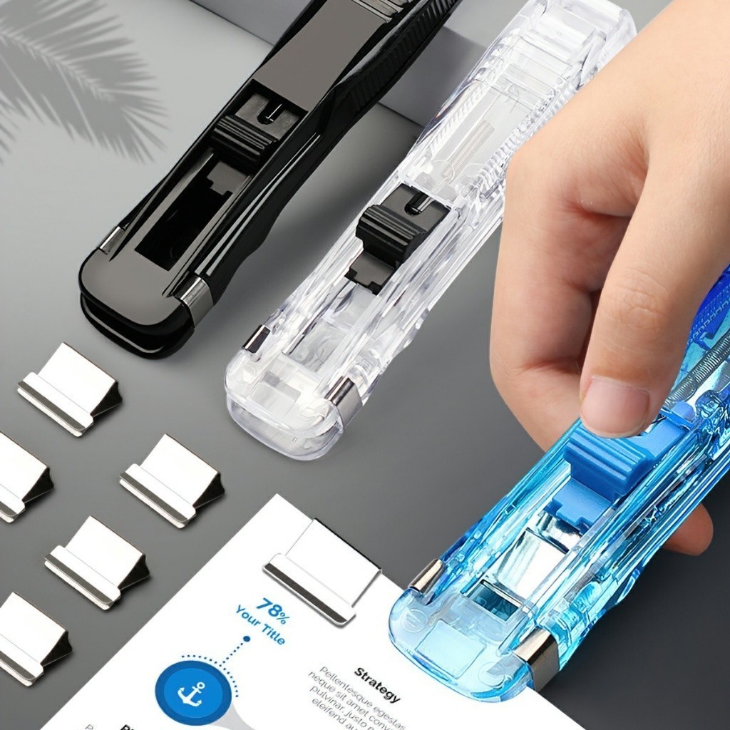 Multifunctional Metal Mini Paper Clips - Paper Clip Set of 8 Reusable ...