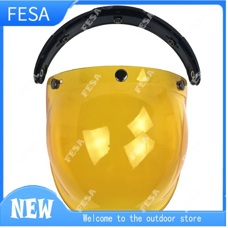 Japan Tech Universal moto helmet Bubble shield DIY flip up helmet ...