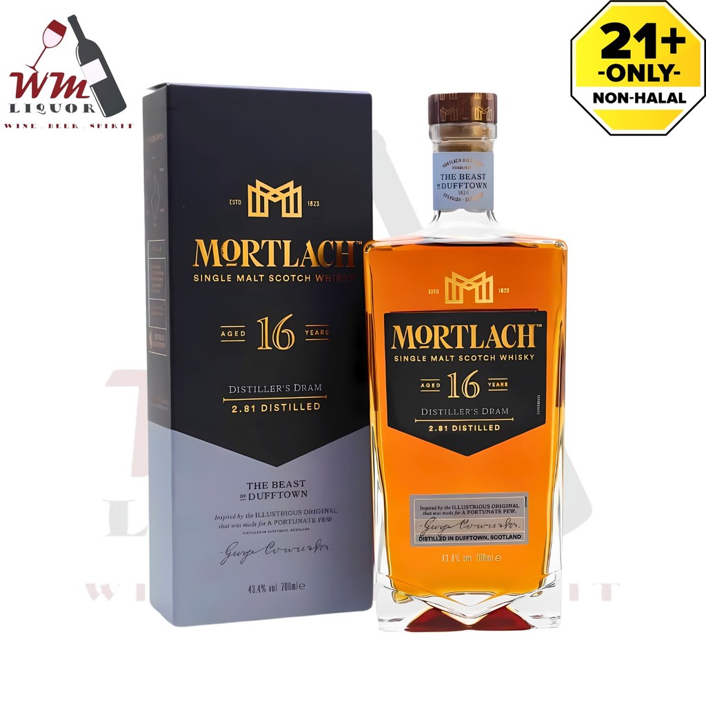 MORTLACH 16 Years Single Malt Scotch Whisky 700ml | Shopee Malaysia