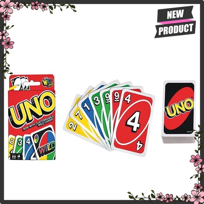 UNO Card Game Family Card Games Mattel Board Game Genuine | Monopy Deal ...