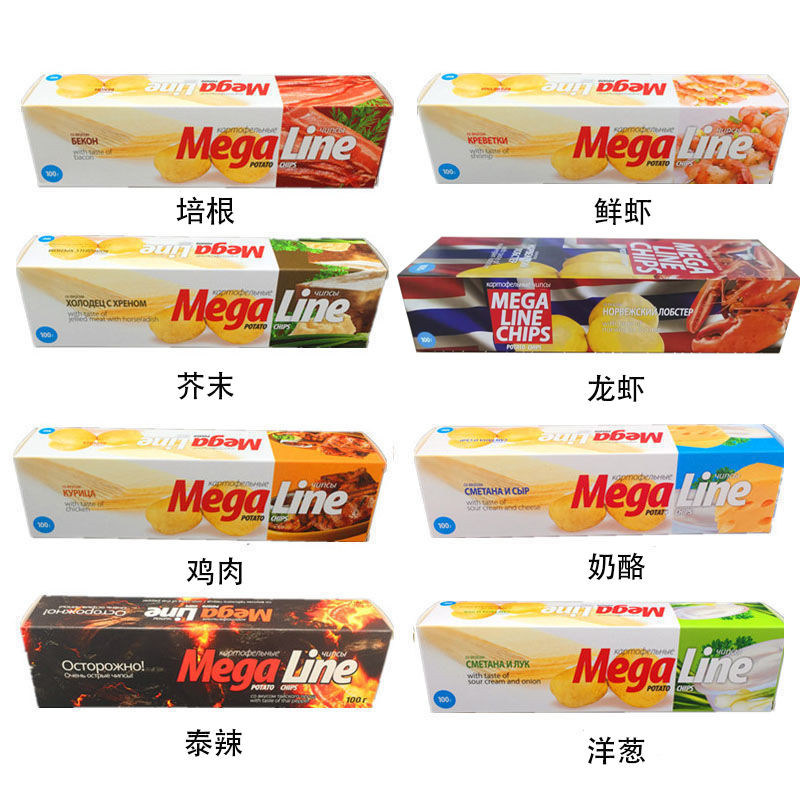 [27.6 Million People Collection] Imported Russian Potato Chips megaline ...