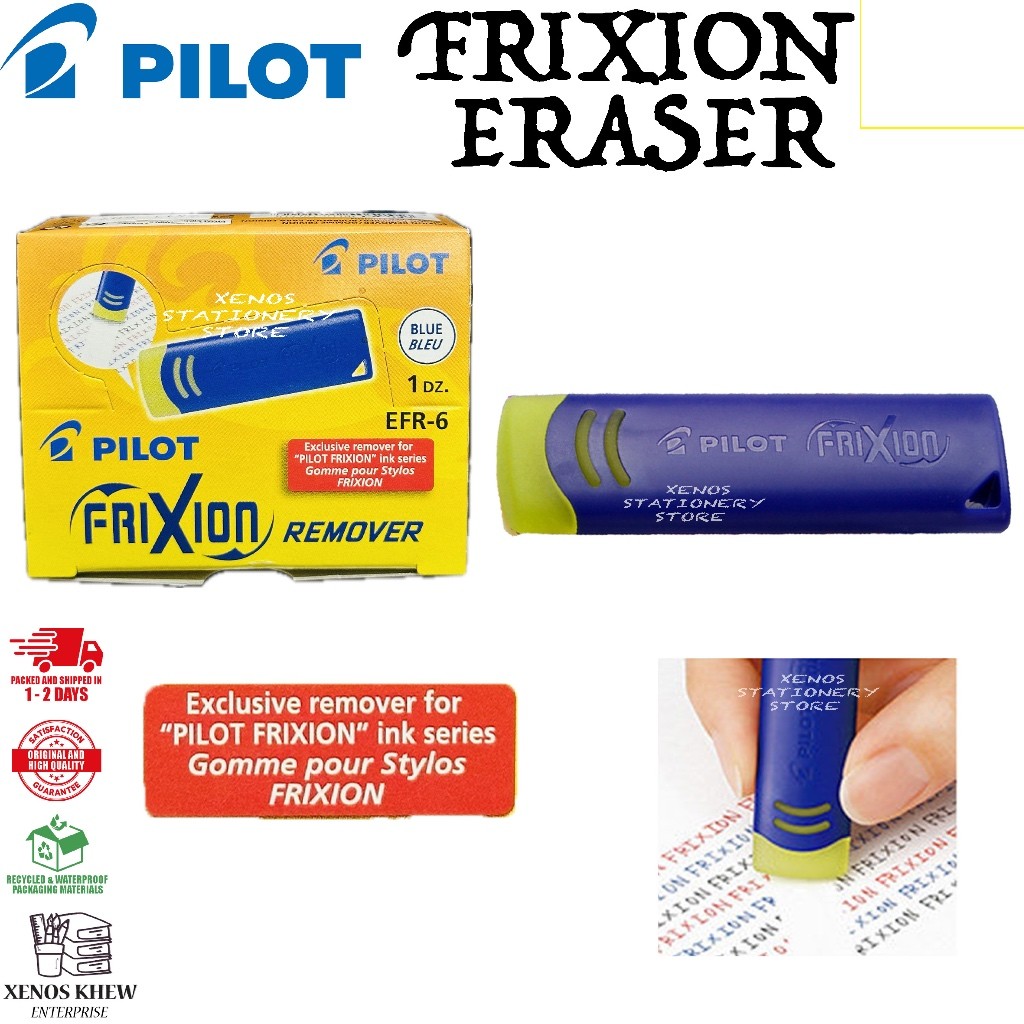 PILOT FRIXION ERASER / PILOT FRIXION REMOVER (READY STOCK) | Shopee ...
