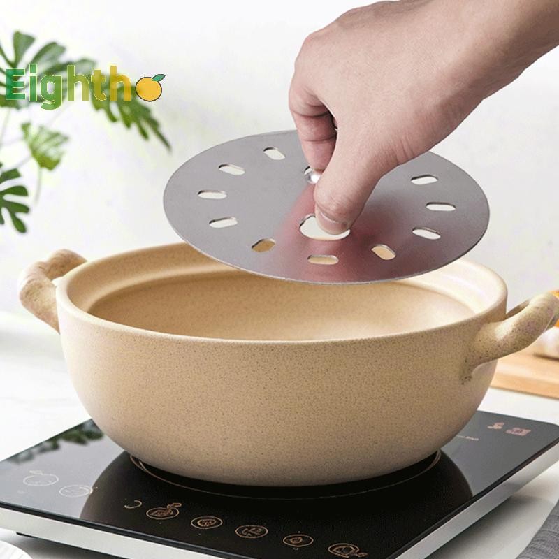 [Eighth] Heat Diffuser Stainless Steel Induction Cooktop Converter Disk ...