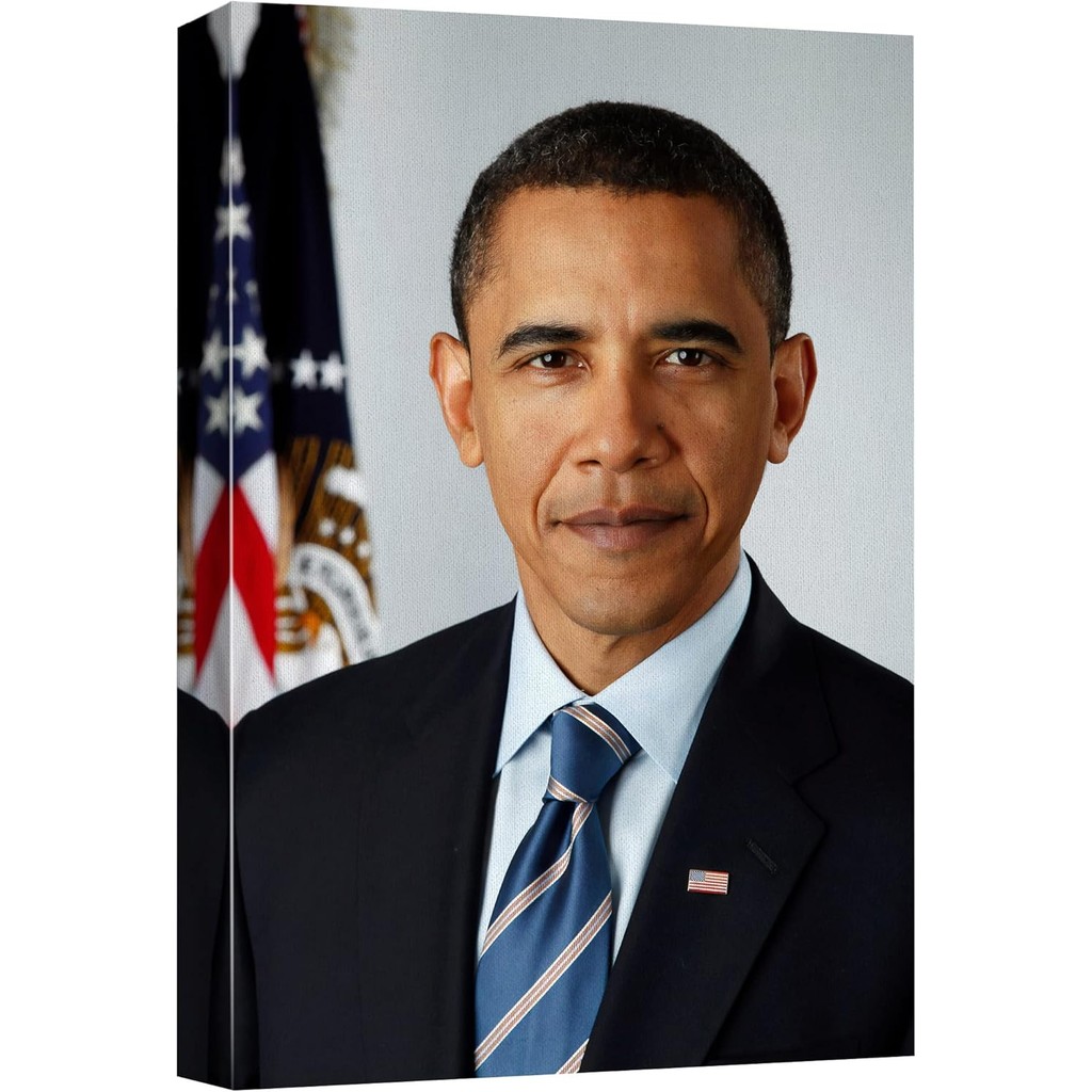 Wall Art Canvas Portrait of Donald Trump th US President American ...