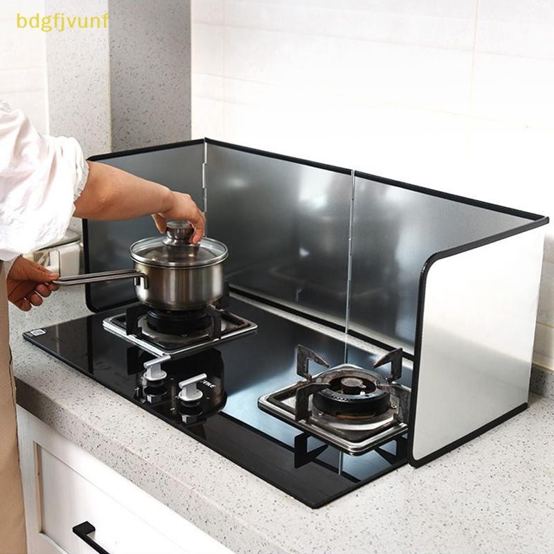 BDGF Kitchen Sink Splashback Galvanized Board Splash Guard Gas Cooker ...