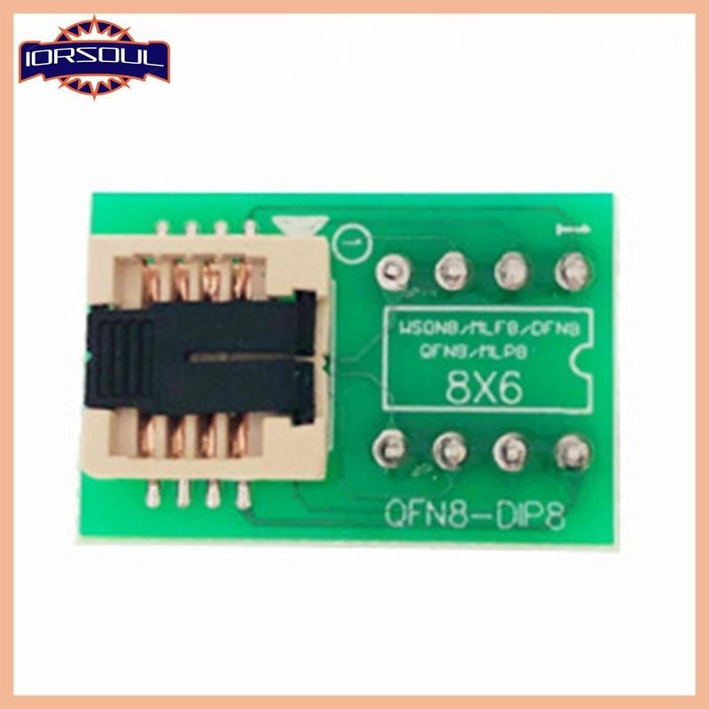 iorsoul1 DFN8 to DIP8 Socket Chips Socket for CH341A TL866Ii Plus RT809H F T48 T56 EZP2023 QFN8 ...