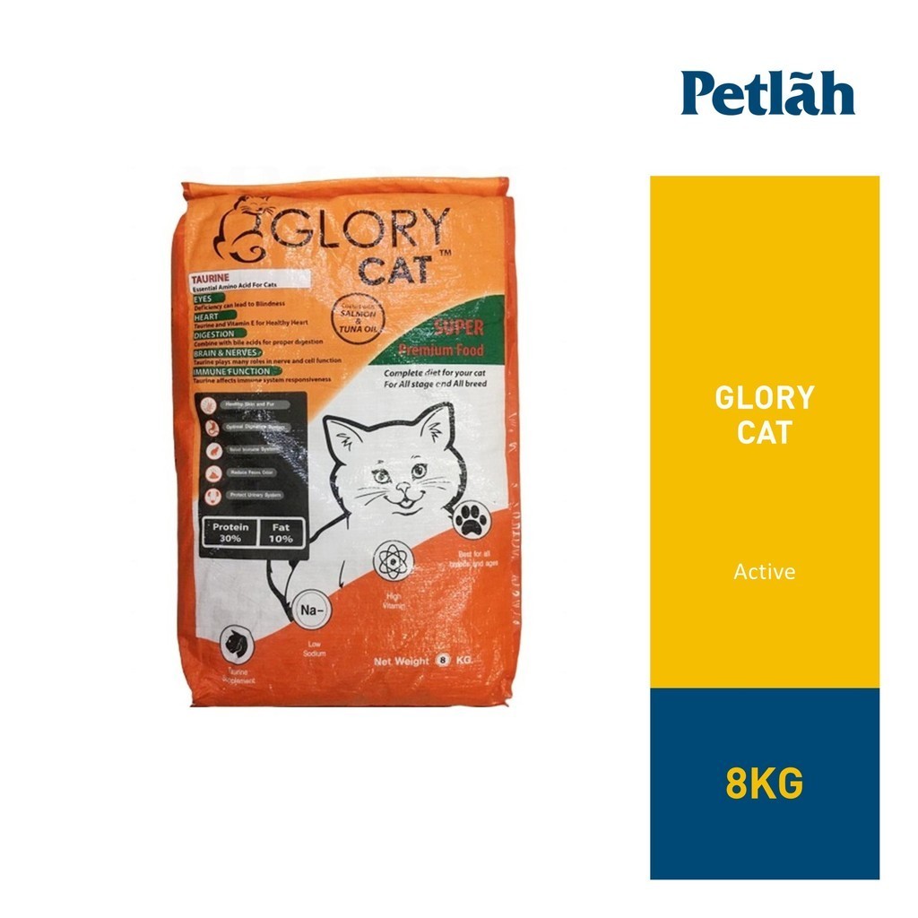 Glory Super Premium Cat Dry Food 8kg | Shopee Malaysia
