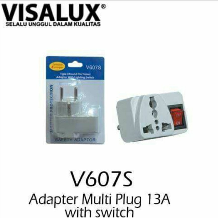 VISALUX V-607S Multipurpose Switch Socket Plug Over Visalux On Off ...