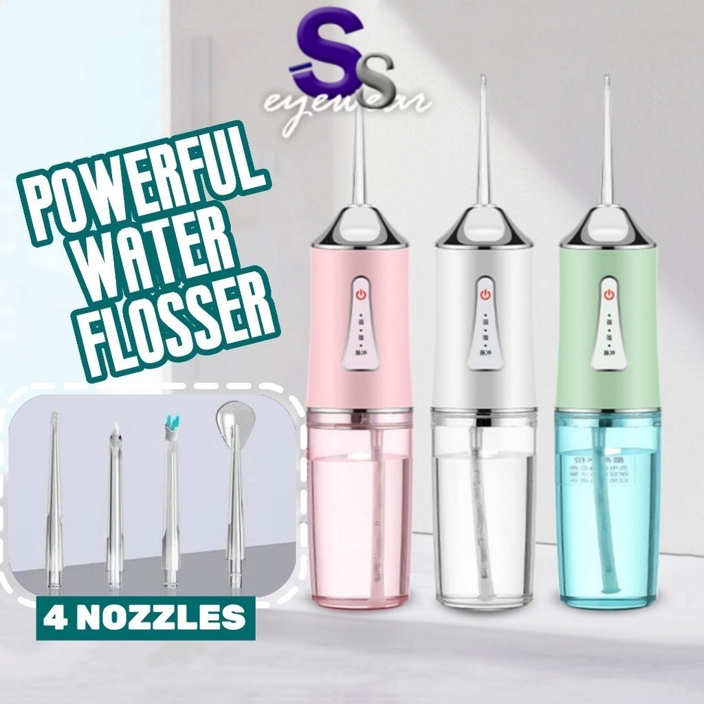 Multifunctional Oral Irrigator Water Flosser Portable Dental Floss ...