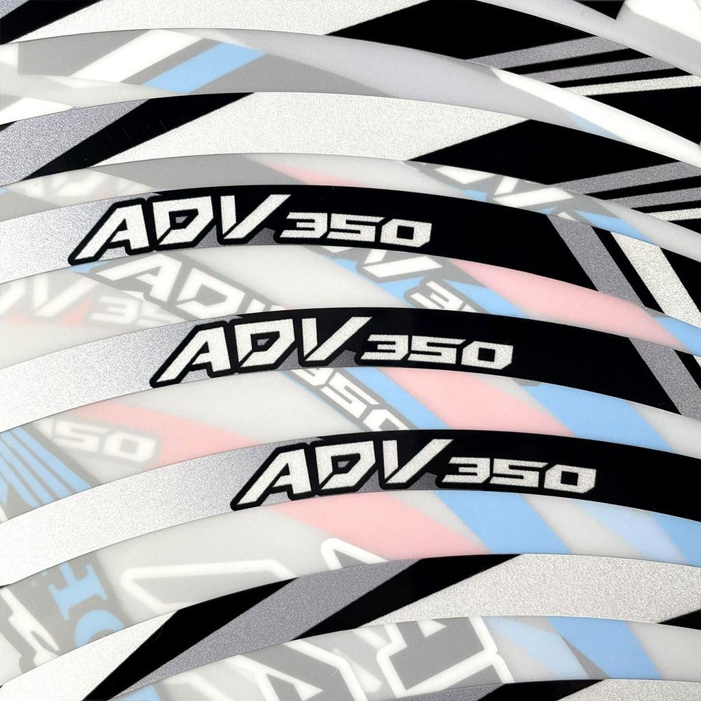 For Honda ADV 350 Wheel Hub Stickers ADV 350 Tire Edge Decorative ...