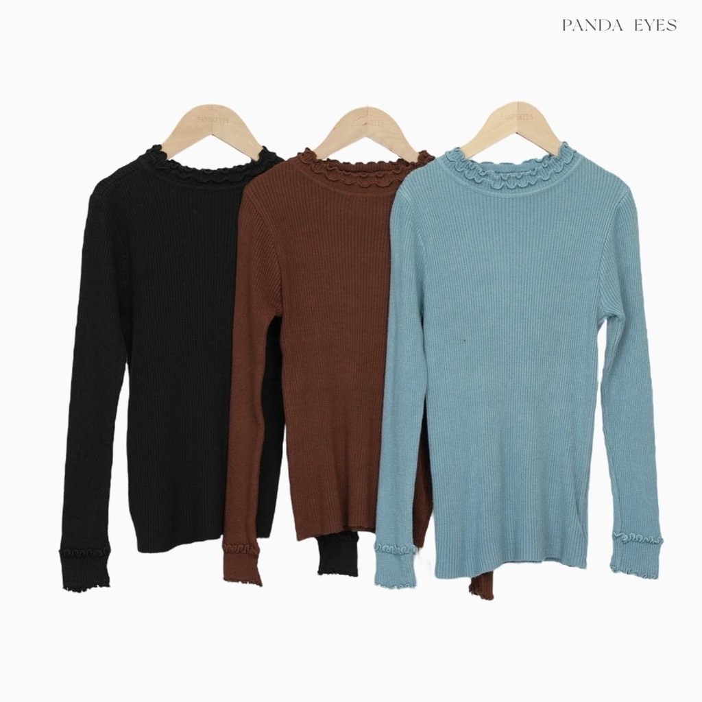 PANDAEYES INNER RUFFLE COLLAR (CLO-CNFFM917BL) | Shopee Malaysia