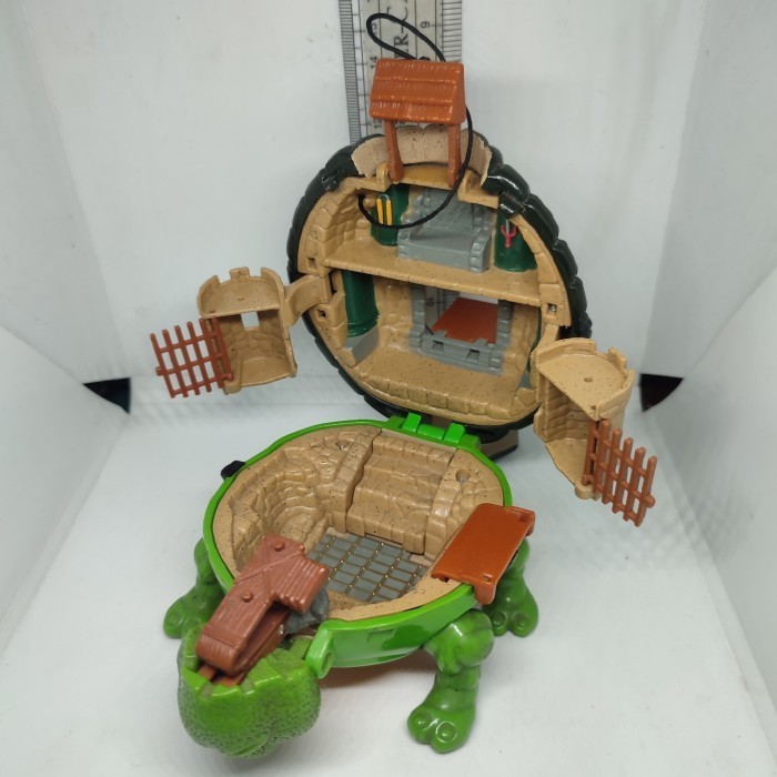 1994 Polly Pocket TMNT Mini Mutant Raphael Feudal Castle Playset Ori ...