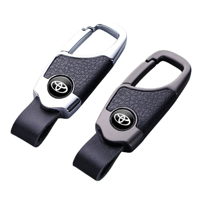 Car Logo Key Chain Keyring Auto Keychain Pendant For Toyota Crown Prius ...