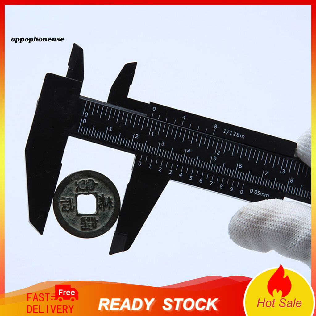 OPPO 0-150mm Metric/Imperial Vernier Caliper Clear Scale Anti-rust ...