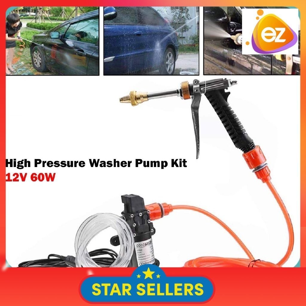 Water Jet Gun Portable 160PSI High Pressure Marine Deck Car Campervan ...