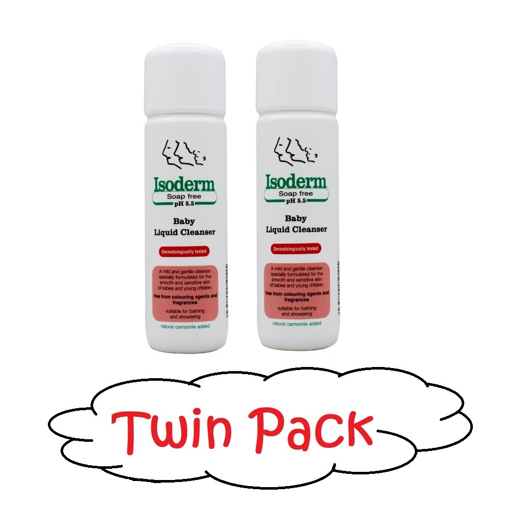 ISODERM BABY CLEANSING LIQ 250ML TWIN PACK | Shopee Malaysia