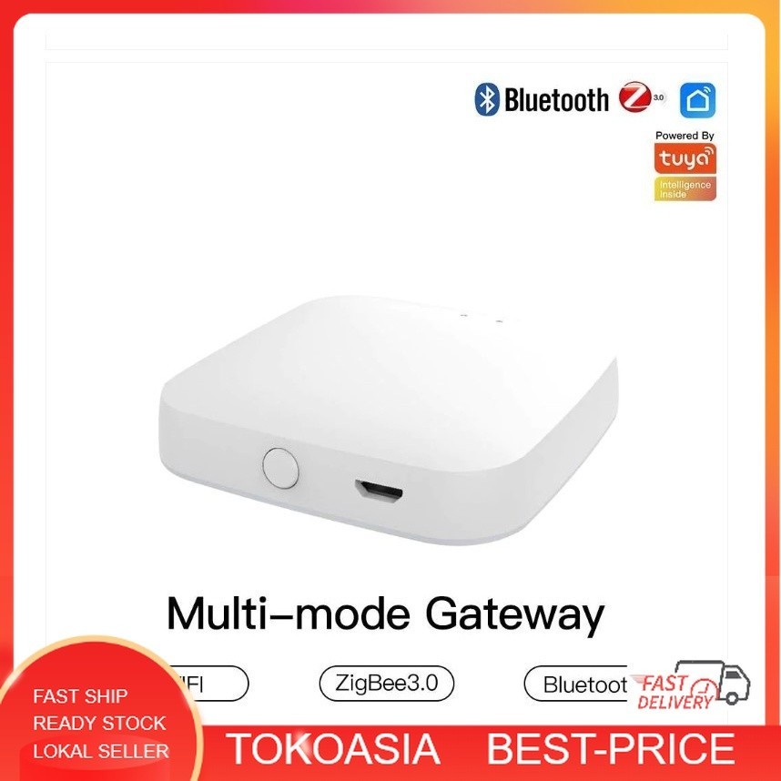 (ZigBee3,BT Mesh,Wifi HUB) (MOES/TUYA) New Generation Multi-Mode Smart Home Gateway ZigBee WiFi ...