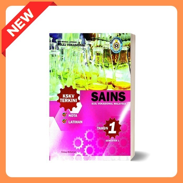 🔥 Siri Modul Latihan Kolej Vokasional: Sains Tahun 1 Semester 1 🧡 | Shopee Malaysia
