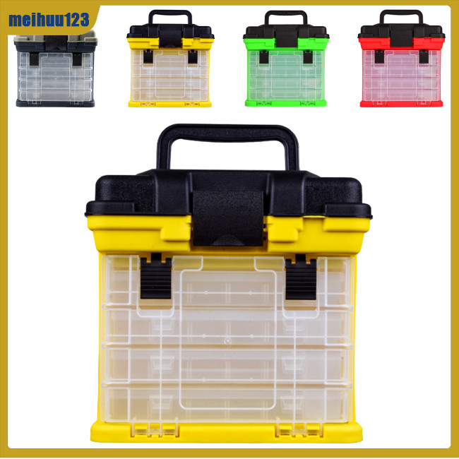 FNC Tackle Box, 5-Layer Lure Box Portable Outdoor Stool Multiple ...