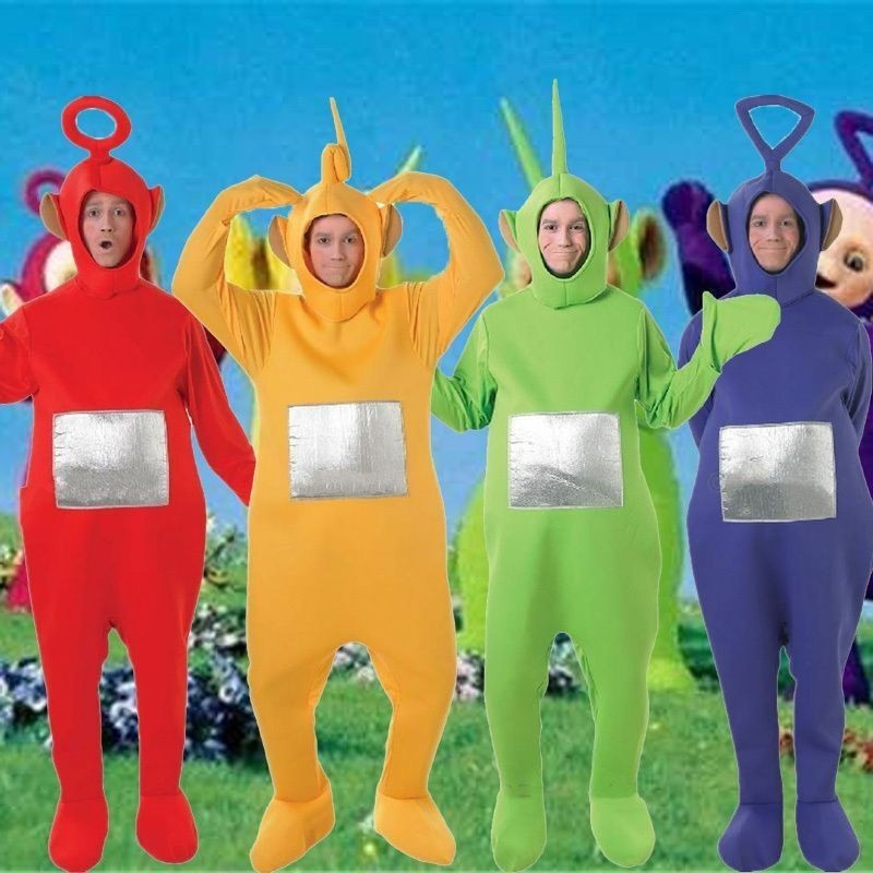 Kostum Halloween Teletubbies Cosplay Kostum Dewasa Jumpsuit Lucu ...