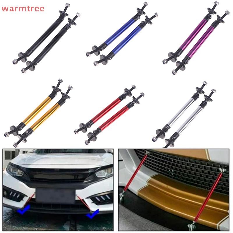 (warmtree) 2psc Universal Racing Adjustable Front Rear Bumper Lip ...