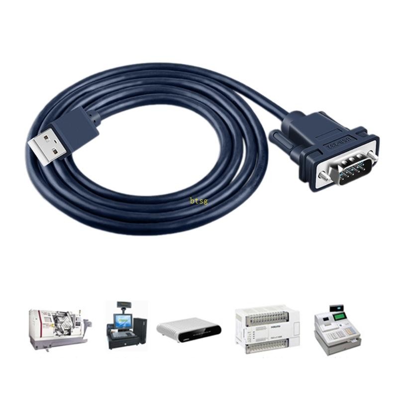 BT USB to Serial 9-Pin Converter Cable Connect a RS232 Serial Device to ...