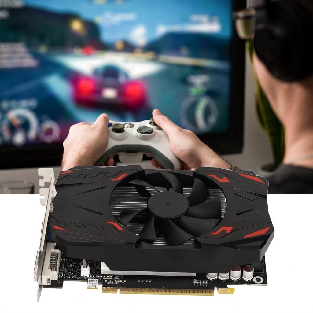 Flyingshop GPU Graphics Card 2GB GDDR5 Memory Gaming for Desktop PC ...