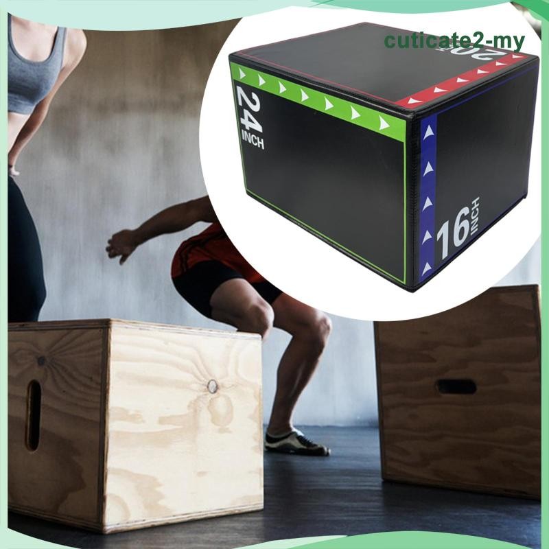 [CuticateddMY] Plyometric Equipment Jumping Exercise Box Jumping ...