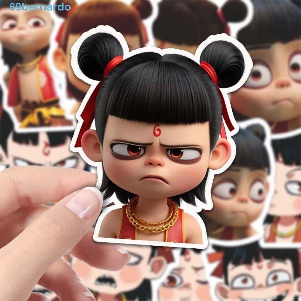 BERNARDO Ne Zha 2 Stickers, Waterproof Anime Movies Ne Zha 2 Stationery ...