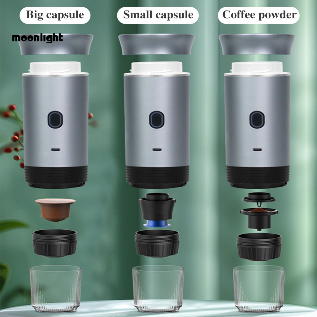 MO Compact Coffee Brewer Mini Coffee Maker Portable Electric Espresso ...