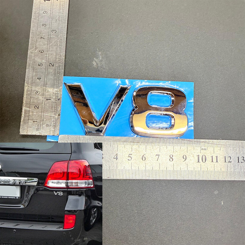 Toyota Land Cruiser V8 Rear OEM Emblem Logo | Shopee Malaysia