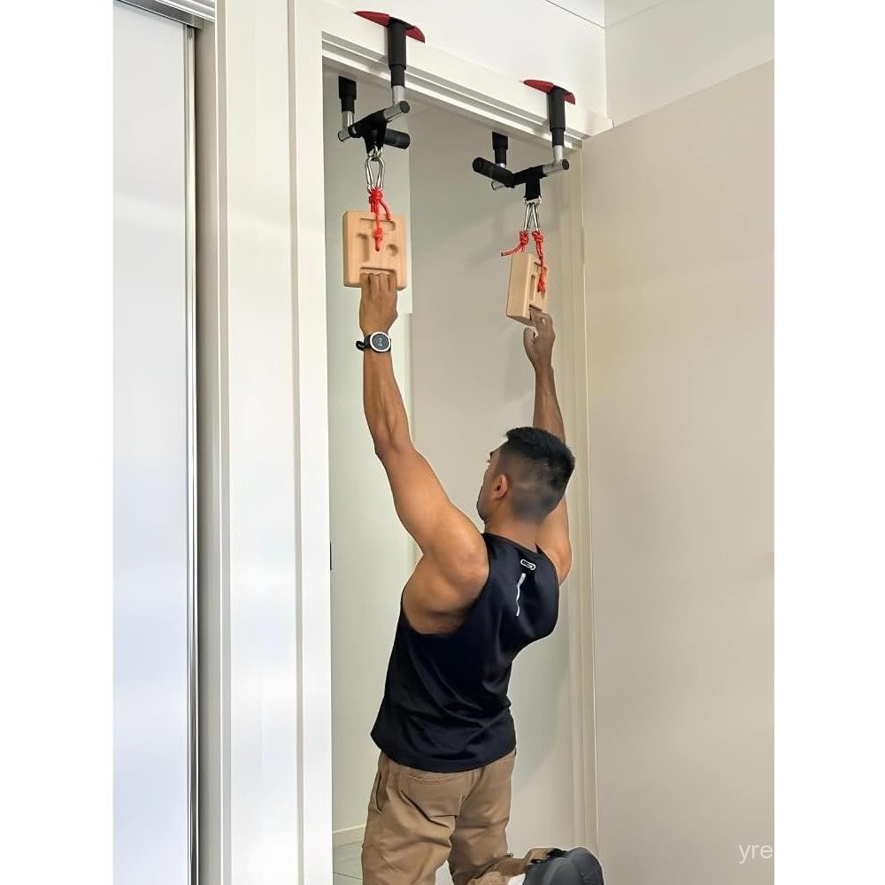 Indoor Rock Climbing Finger Strength Board Home Fitness Strength ...