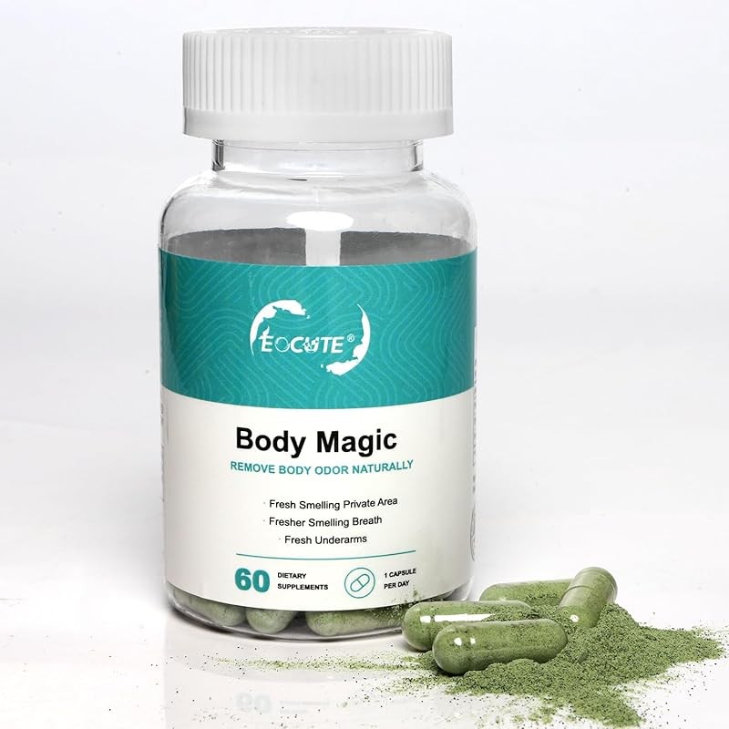 Body Magic Chlorophyll Capsules - 60 Vegan Capsules - for Detox ...