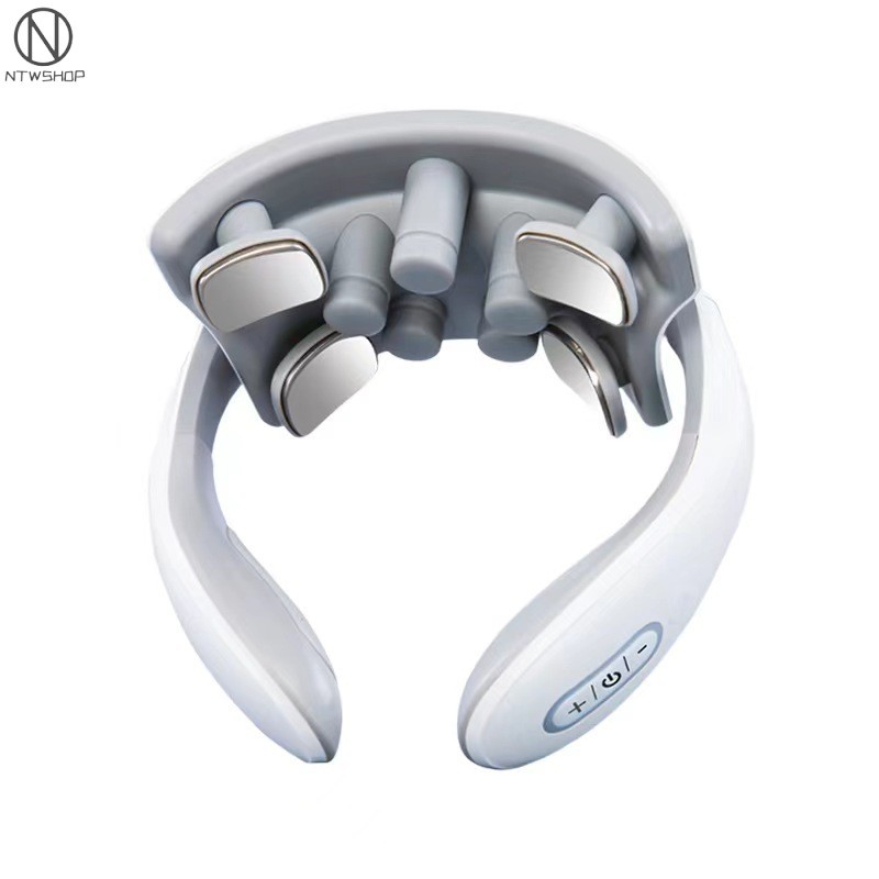 NTW Cervical massager Electric portable intelligent pulse neck ...