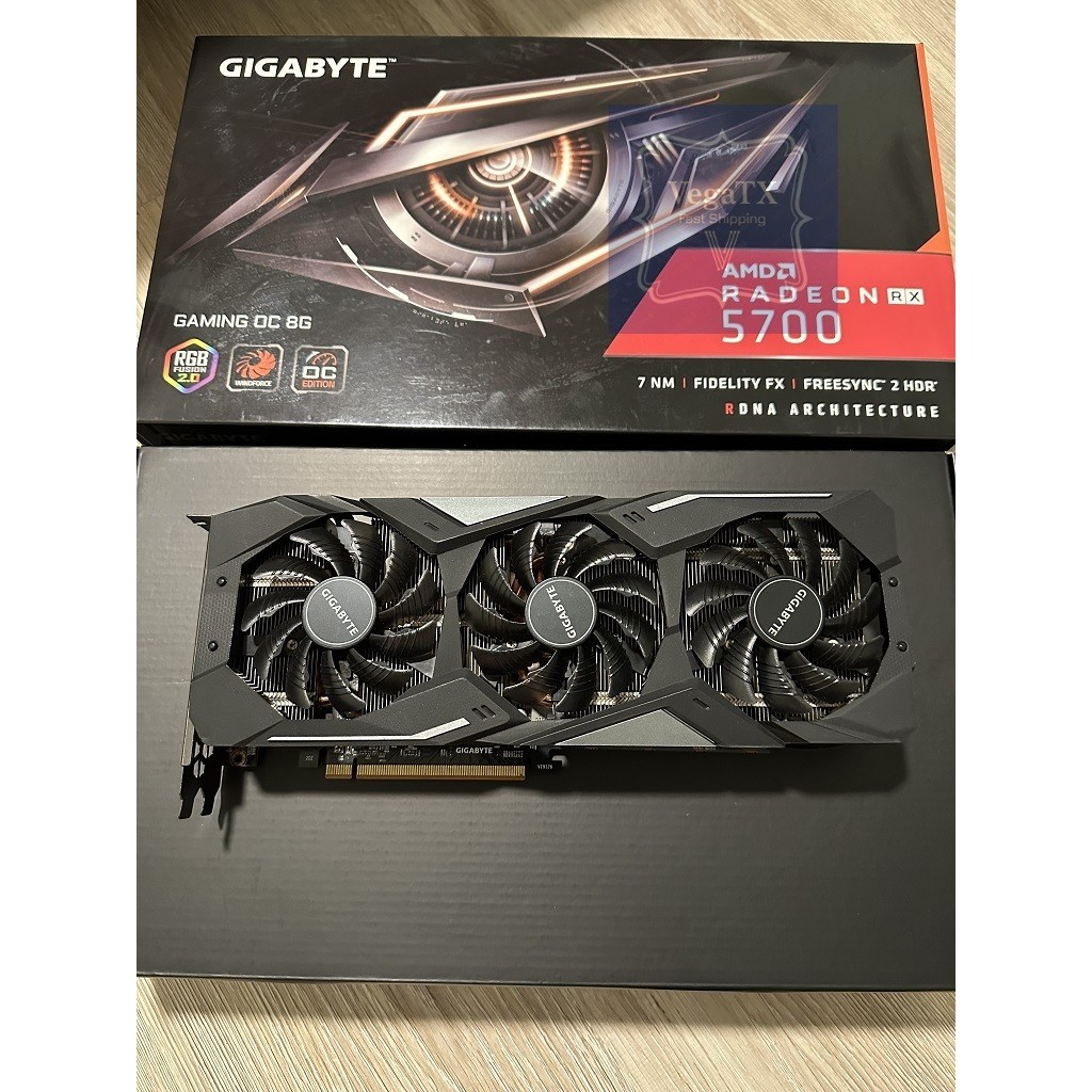 Gigabyte RX5700 5700 Gaming OC AMD RADEON RX 5700 Gaming OC Edition 8GB ...
