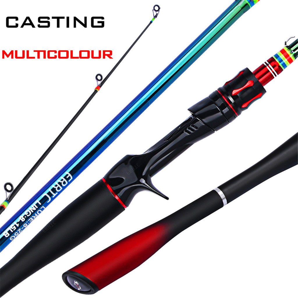 FRRTC Fishing Rod Carbon Fiber 1.65m 1.8m Casting Spinning Fishing Rod Spinning Rod Baitcasting ...