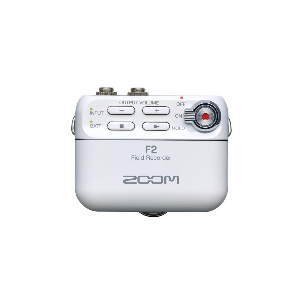 Zoom F2 Field Recorder with Lavalier Microphone (White) | Shopee Malaysia