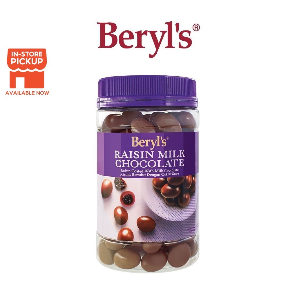 Beryl's Raisin Coated With Milk Chocolate (400g) | Shopee Malaysia