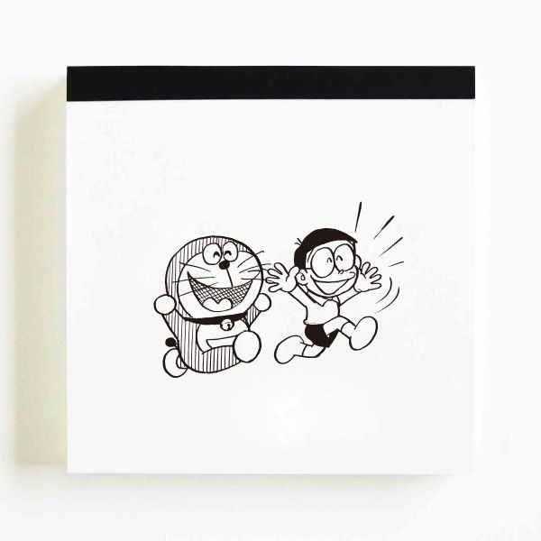 Japan GreenFlash Square Note Paper/Doraemon/Nobita Nobita eslite ...
