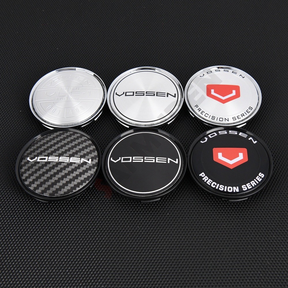 Car modification 4PCS Wheel Center Cap 63MM/58MM Rim Cap VOSSEN Logo ...