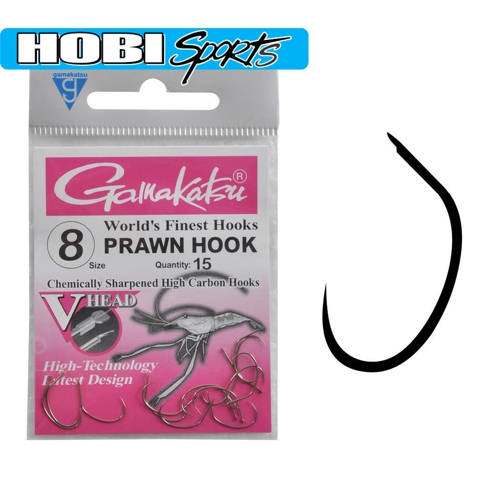 GAMAKATSU PRAWN HOOK SHARP+LIGHT+THIN MADE IN JAPAN | Shopee Malaysia