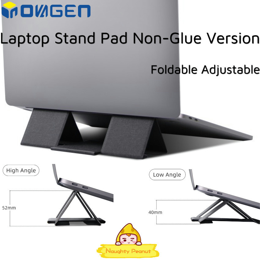 INOVAGEN Non-Adhesive Version Laptop Stand Tablet Holder,PU Leather ...