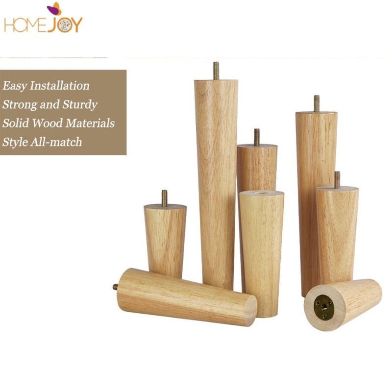Solid wood sofa legs, screw wood legs, solid wood legs, TV cabinet legs ...