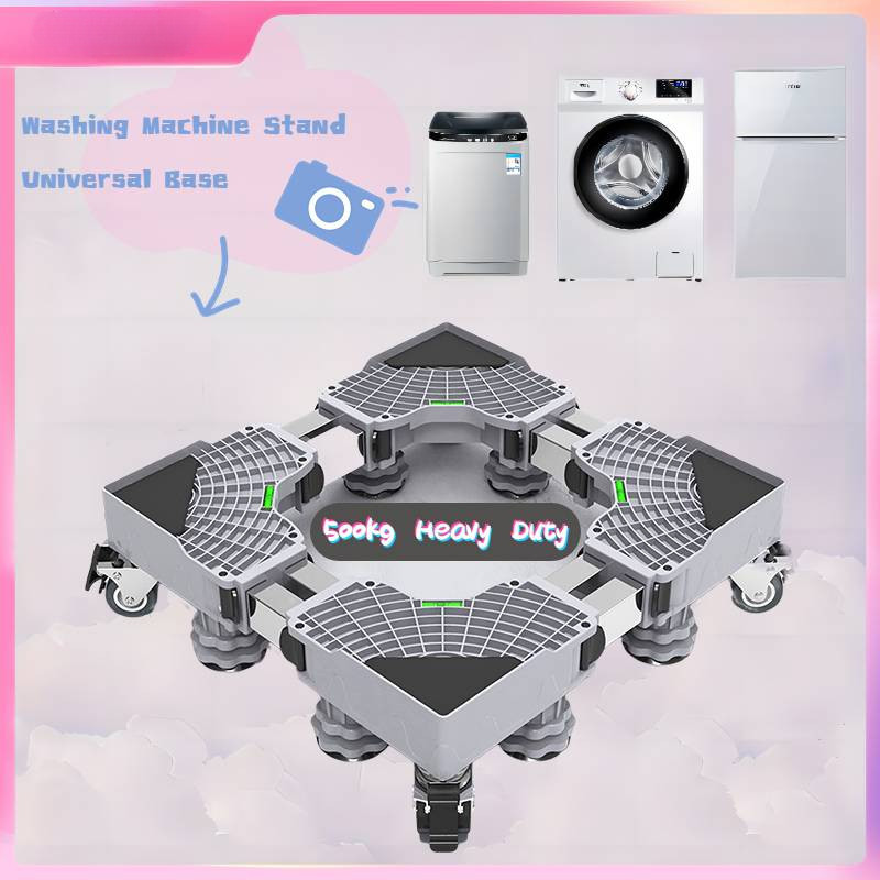 Stainless Steel Washing Machine Stand Base universal Adjustable Heavy ...
